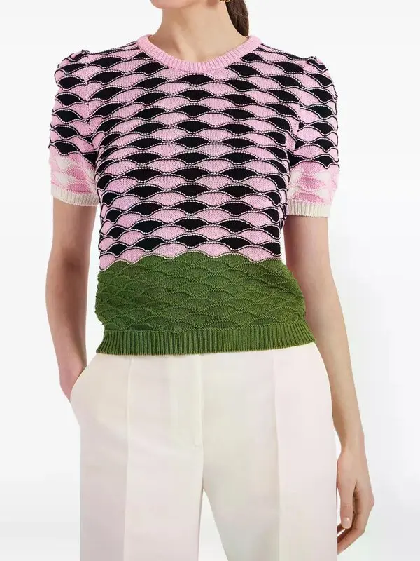 La DoubleJ Sunset Knit T-shirt