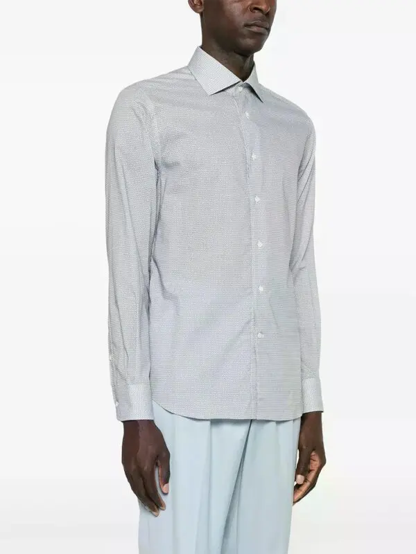 Corneliani Geometric-pattern Shirt