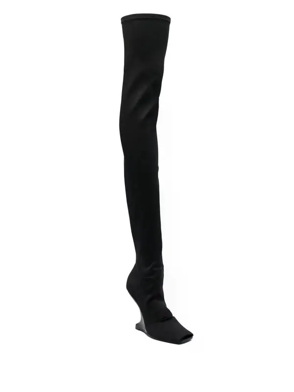 Rick Owens Cantilever Thigh-high Boots