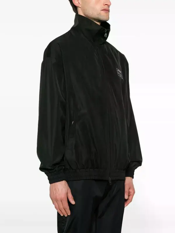 Dolce & Gabbana Logo Appliqué Bomber Jacket
