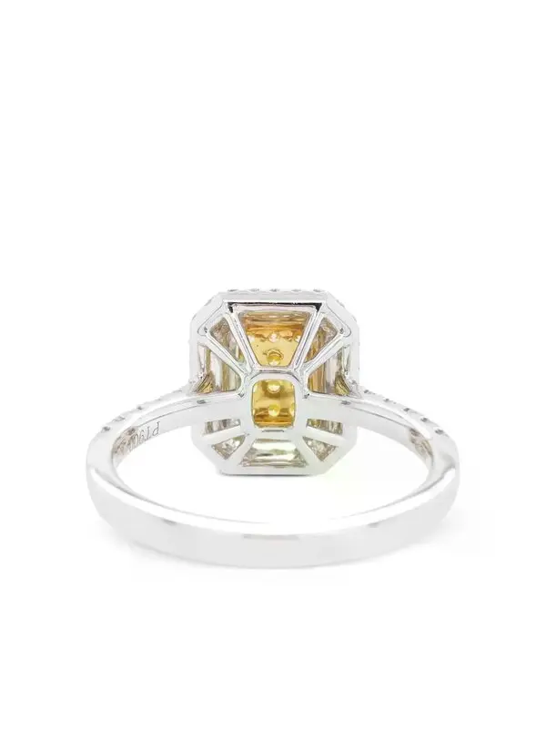 HYT JEWELRY Platinum And Diamond Cocktail Ring