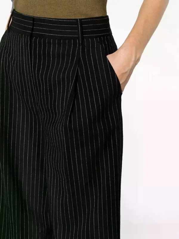 Michael Kors Pinstriped Palazzo Pants