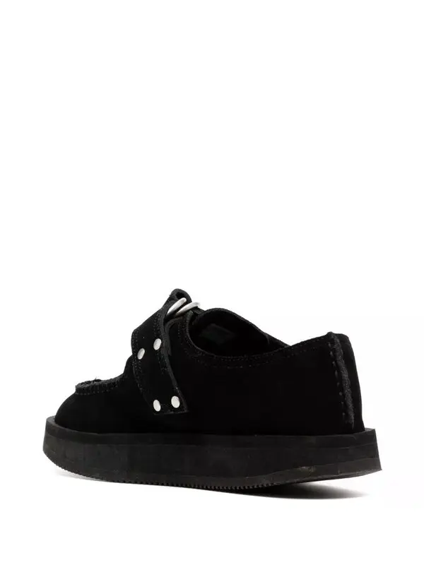 Suicoke Joco Suede Loafers With Silver-tone Hardware