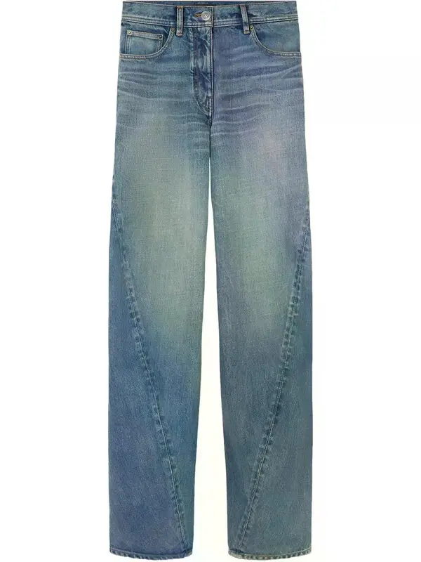 Versace Wide-leg Jeans - Blue