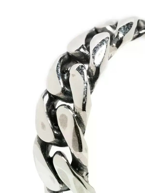 Emanuele Bicocchi Chain-link Ring - Silver