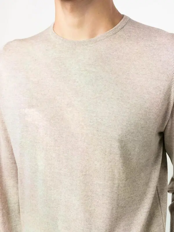 John Smedley Round-neck Knit Jumper - Neutrals