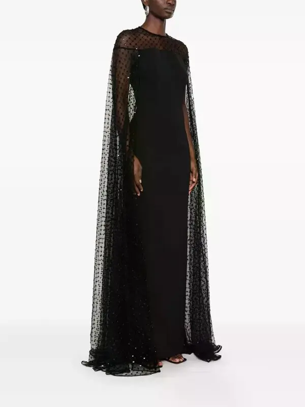 NISSA Sequin-embellished Gown