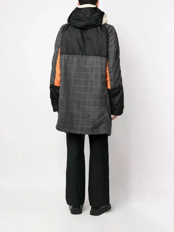 Junya Watanabe Checked Patchwork Coat