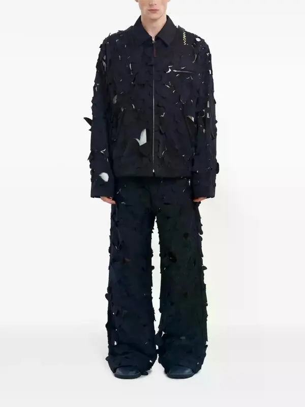 Marni Cut-out Bomber Jacket