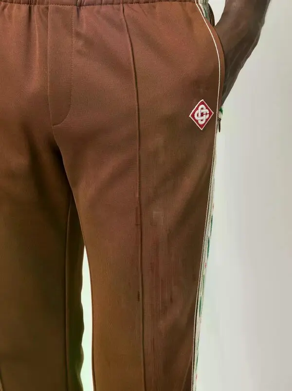 Casablanca Logo-patch Straight Track Pants
