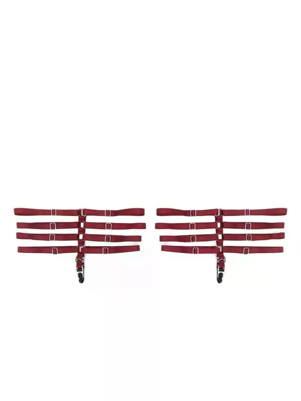 MAISON CLOSE Les Fétiches Garters - Red