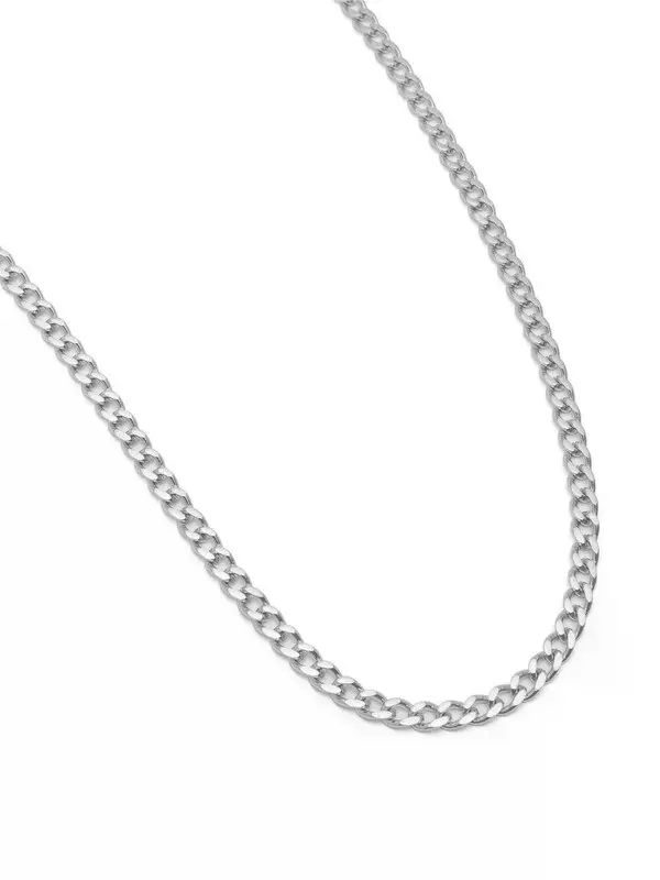 NIALAYA JEWELRY Tone Stainless Steel Cuban Link Chain Necklace