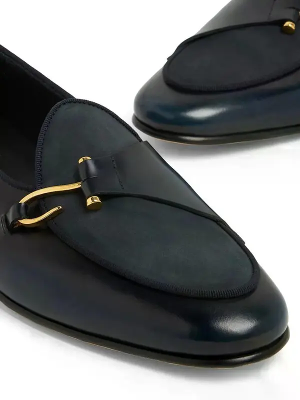 EDHEN MILANO Comporta Leather Loafers