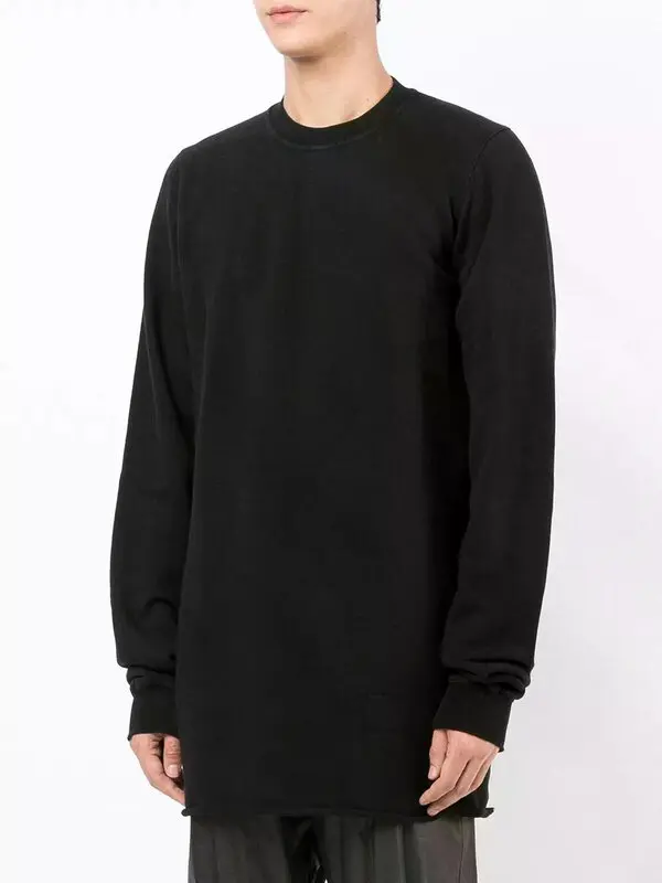 Rick Owens Cut-out Cotton Sweatshirt