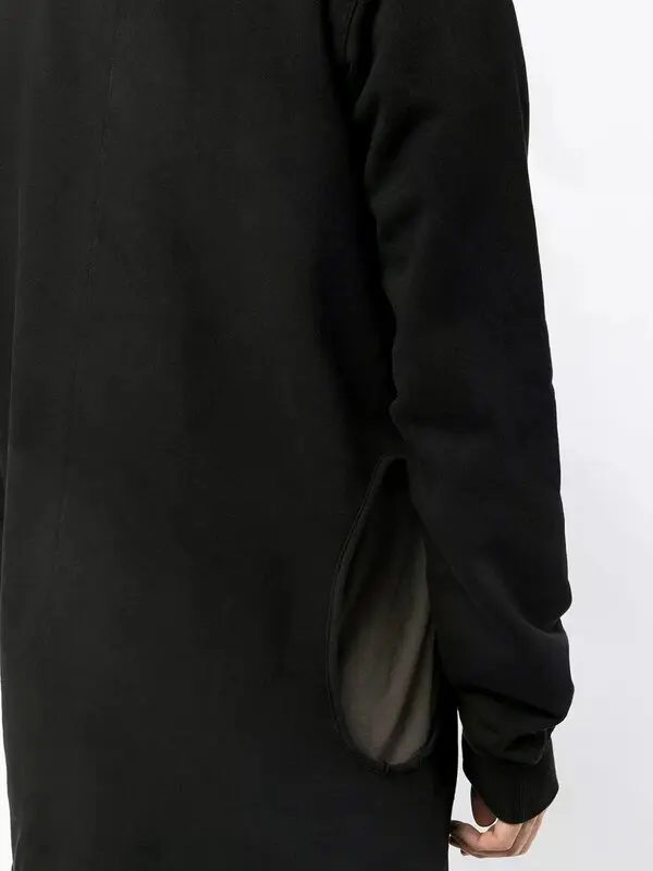 Rick Owens Cut-out Cotton Sweatshirt