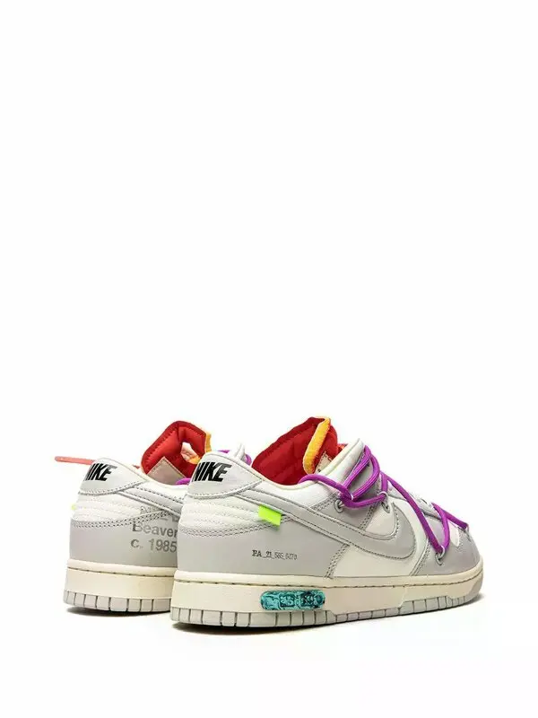 Nike X Off White Dunk Low Lot 45 Sneakers