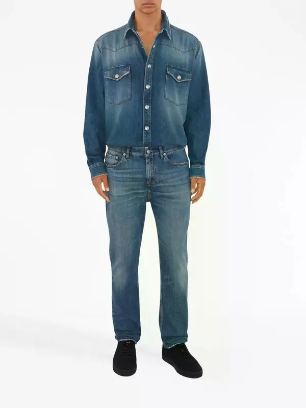 Burberry Long-sleeve Denim Shirt