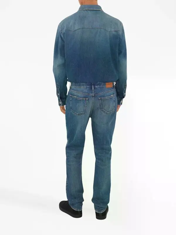 Burberry Long-sleeve Denim Shirt