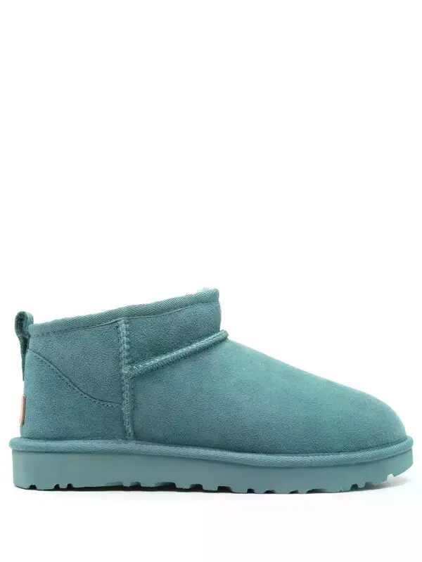 UGG Classic Ultra Mini Suede Boots - Blue