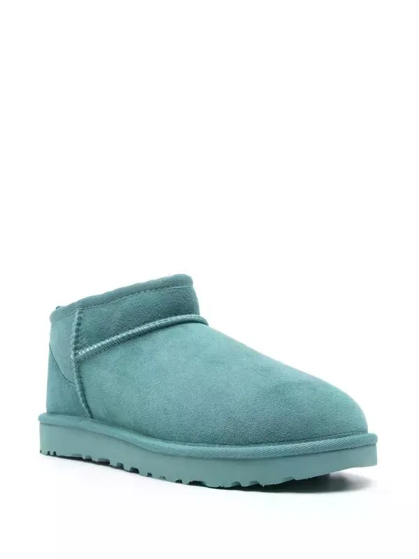 UGG Classic Ultra Mini Suede Boots - Blue