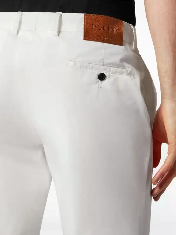 Philipp Plein Slim-cut Gabardine Chinos