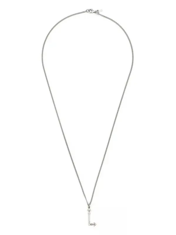 Emanuele Bicocchi Alphabet Pendant Necklace