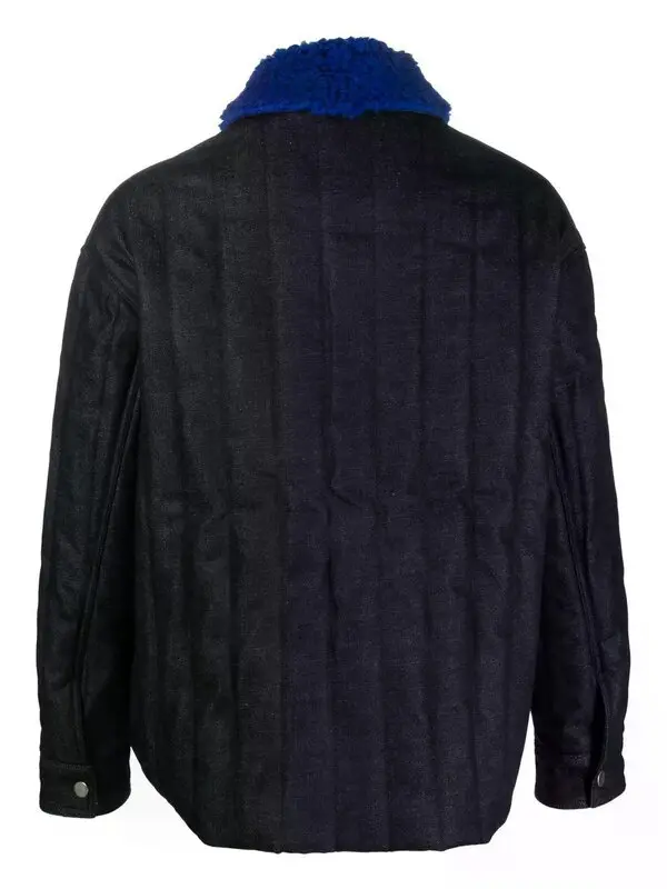 Sunnei Padded Jacket With Contrasting Collar