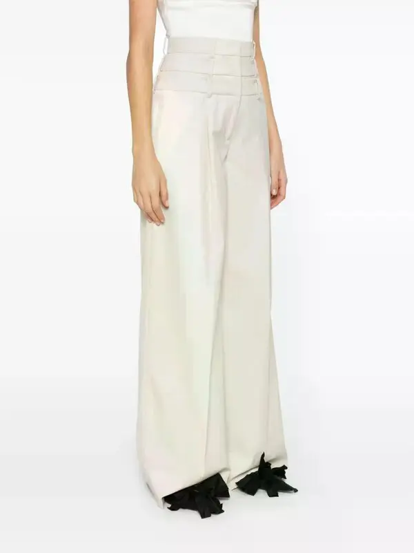 Viktor & Rolf Triple-layered Cotton Twill Trousers
