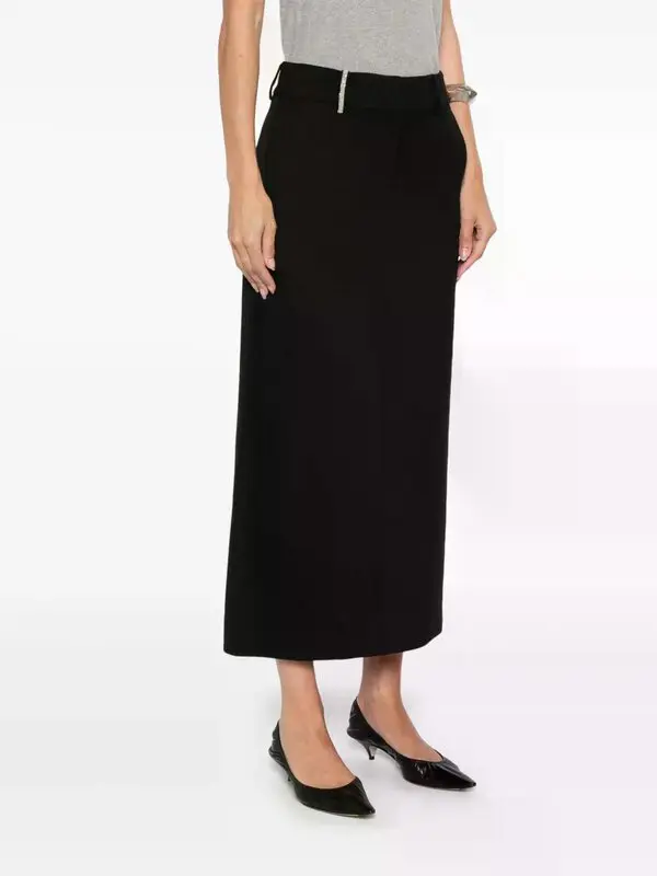 Peserico Straight-cut Midi Skirt