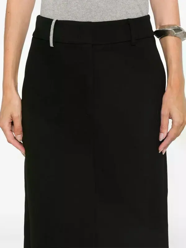 Peserico Straight-cut Midi Skirt
