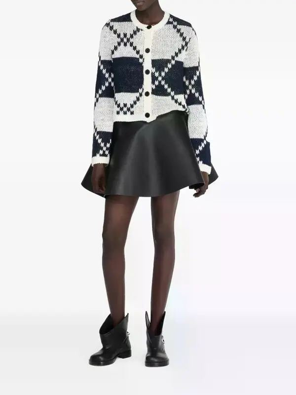 JW Anderson Fair Isle Cardigan - White
