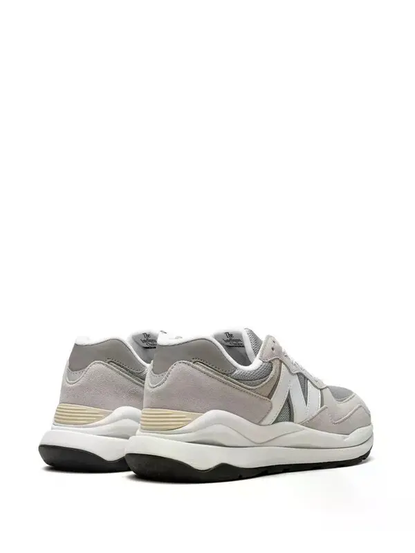 NEW BALANCE 57/40 Paneled Lace-up Sneakers - Grey