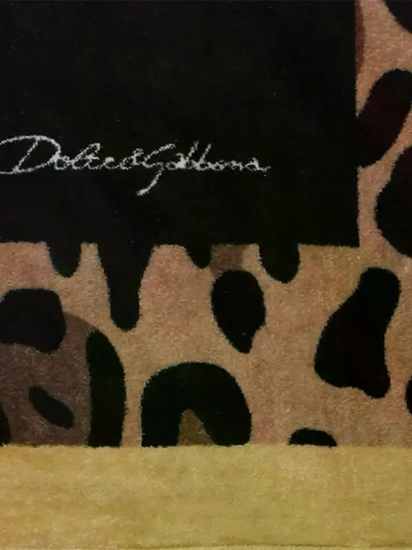 Dolce & Gabbana Terry Cotton Beach Towel