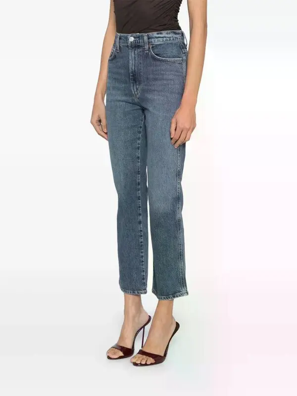 AGOLDE Straight-leg Indigo Jeans