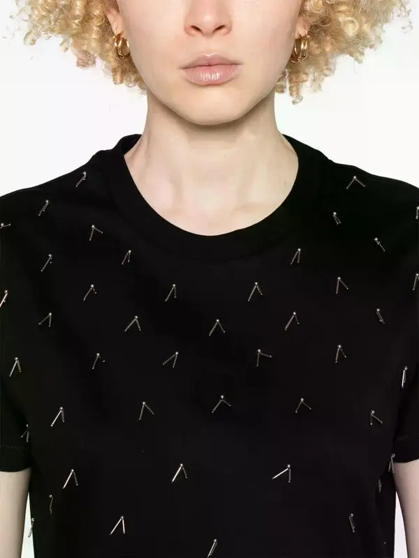 Moncler Embellished Crewneck T-shirt