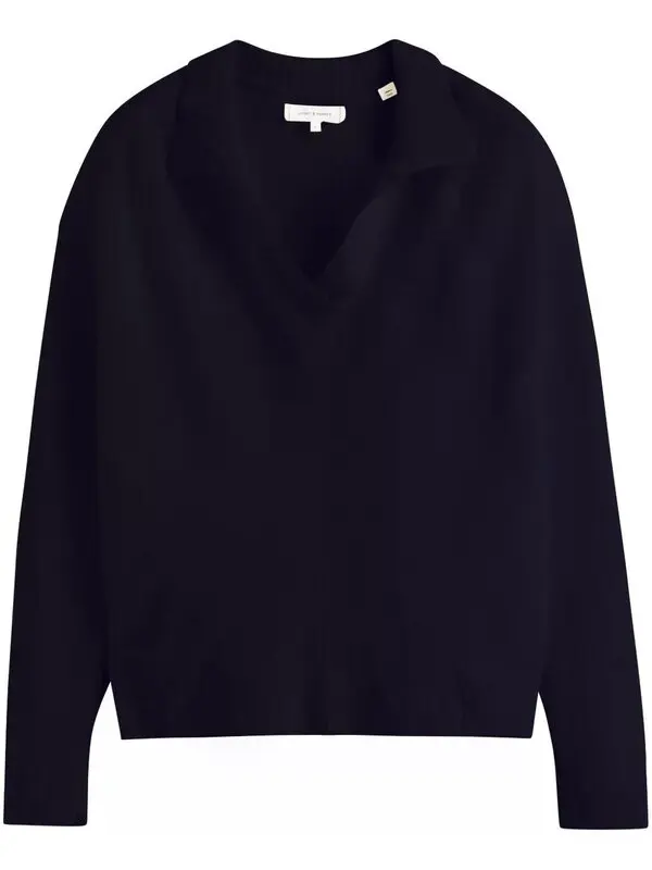 Chinti & Parker Wool-cashmere Blend Knitted Jumper - Blue