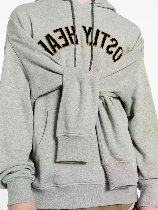 MOSTLY HEARD RARELY SEEN Logo-print Cotton Hoodie