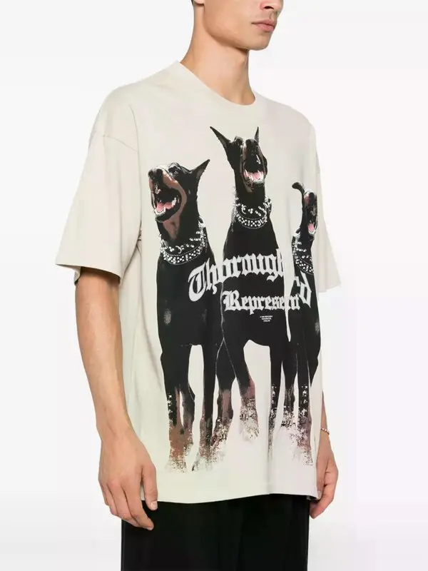 REPRESENT Thoroughbred T-shirt - Neutrals