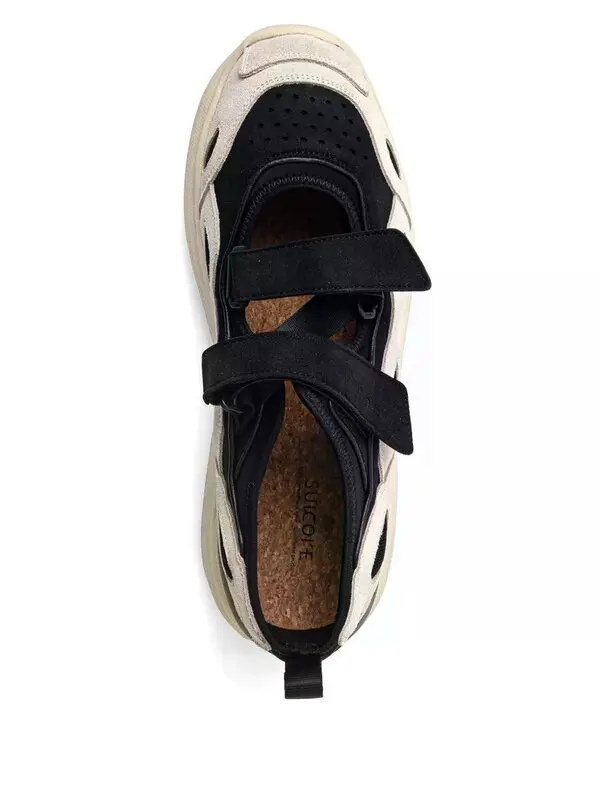 Suicoke Velcro Fastening Sneakers - Black