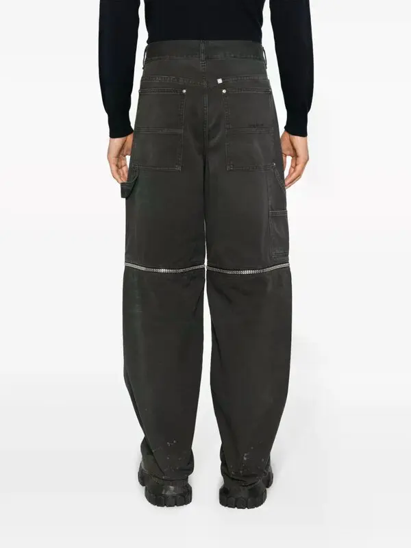 Givenchy Zip-detailed Straight-cut Trousers