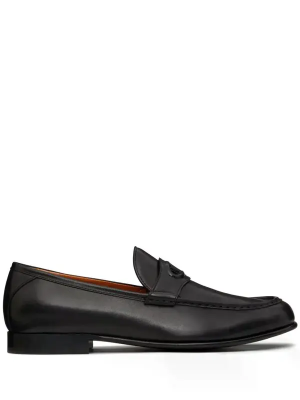Valentino Garavani Vlogo Signature Loafers - Black