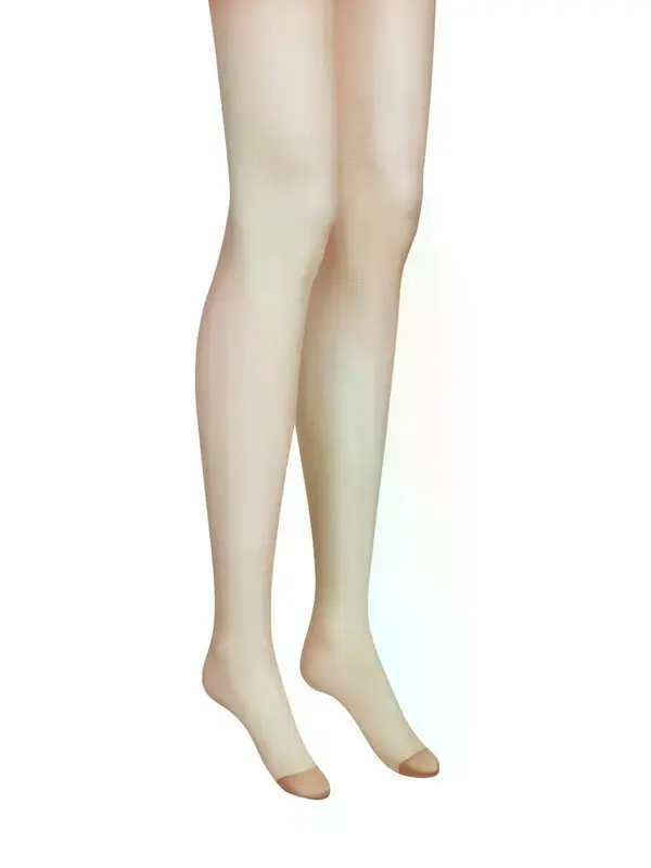 MAISON CLOSE Stretch Tights With Contrasting Trim