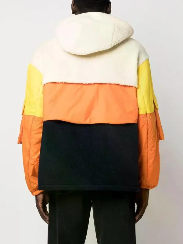 K-WAY Colour-block Hooded Jacket
