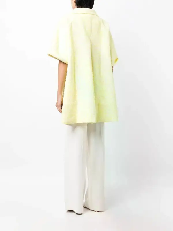 Huishan Zhang Bouclé Coat