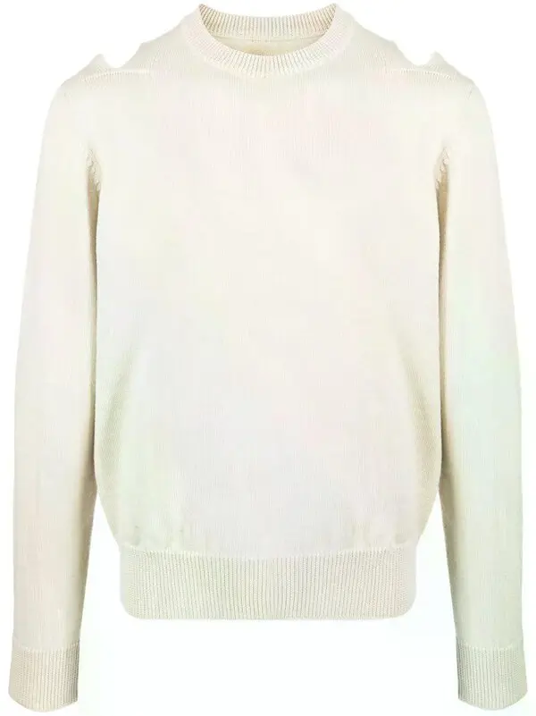 JIL SANDER Wool Jumper With Cut-out Detailing