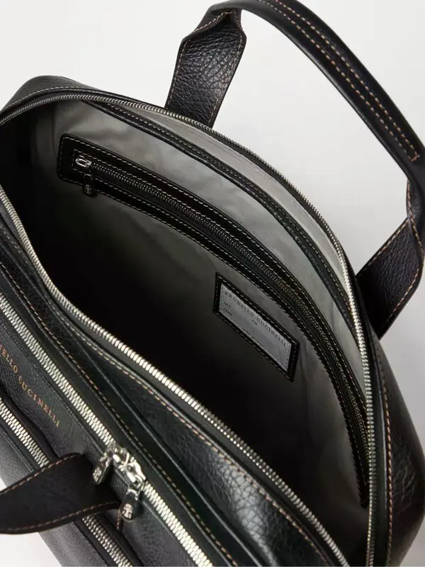 Brunello Cucinelli Leather Briefcase