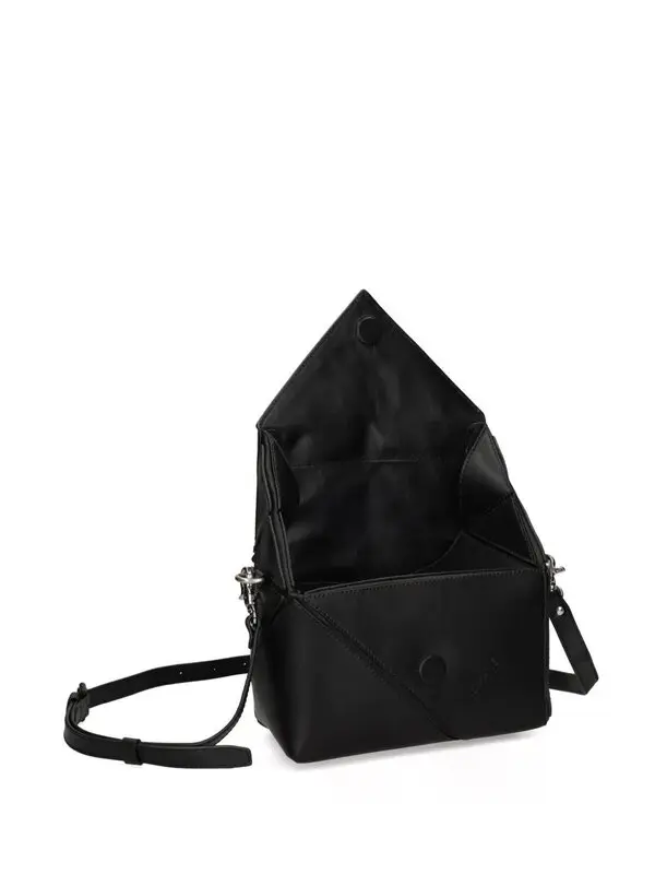 VIC MATIE Geometric Leather Effect Shoulder Bag