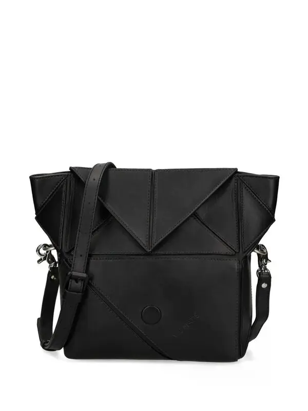 VIC MATIE Geometric Leather Effect Shoulder Bag