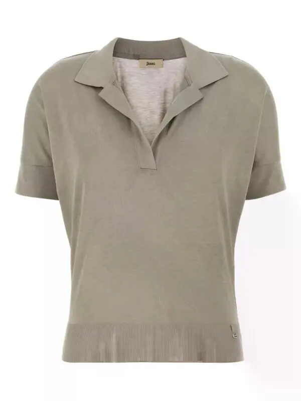 Herno Cotton-blend Polo Shirt