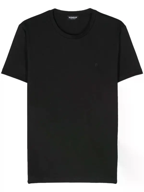 DONDUP Logo-rubberised Cotton T-shirt